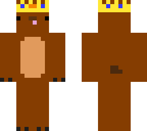 Furry ******* With Crown | Minecraft Skin
