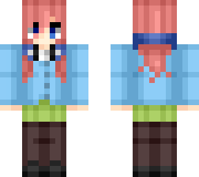miku nakano | Minecraft Skin