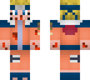 Damaged Naruto | Minecraft Skin
