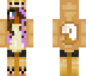 dog girl | Minecraft Skin