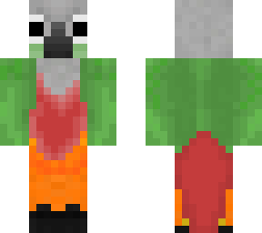 green cheek conure | Minecraft Skin