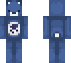 Grumpy Bear - Carebear | Minecraft Skin