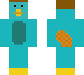 Perry the Platypus | Minecraft Skin