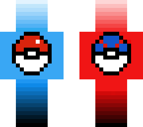 Poke Ball and Great Ball - Edit | Minecraft Skin