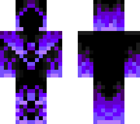 Purple Pyromancer | Minecraft Skin