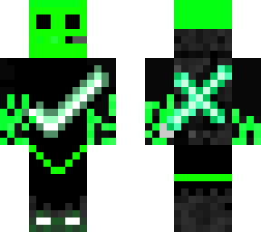 SLIME GAMER SKIN | Minecraft Skin