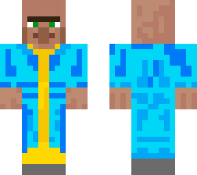 Villager mayor with diamond suit | Minecraft Skin