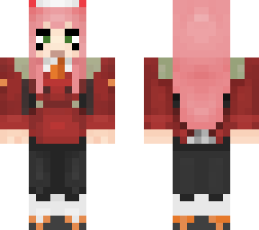 002 darling in the franxx | Minecraft Skins