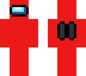Among Us Red | Minecraft Skin