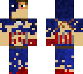 captian america | Minecraft Skins