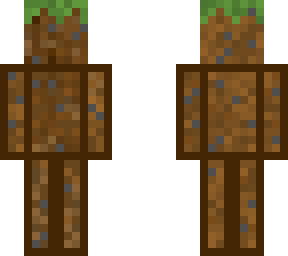 DIRT ARMOR | Minecraft Skin