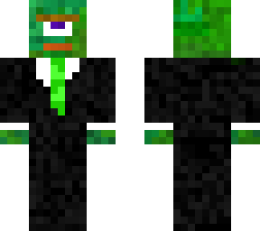 Epic formal green skittle POGGERS :) | Minecraft Skin