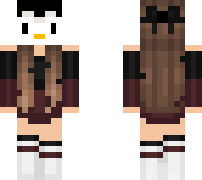 girl with mask | Minecraft Skin