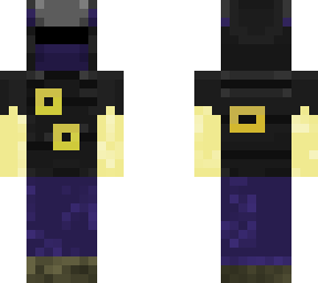 Human in Thief armor | Minecraft Skin