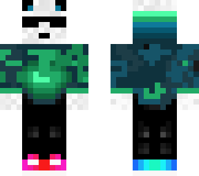 slime panda | Minecraft Skin