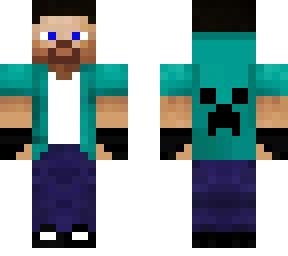 Steve Creeper (Glove Smaller) | Minecraft Skin