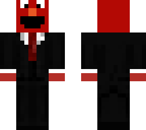elmo in suit | Minecraft Skin