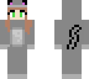 gato gris | Minecraft Skin