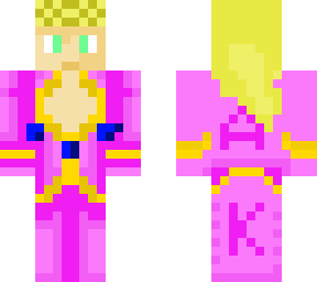 Giorno Giovanna | Minecraft Skin
