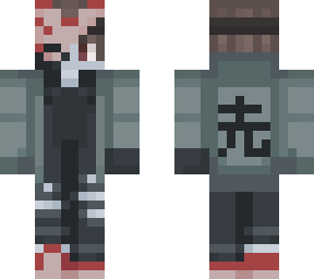 Kitsune mask | Minecraft Skin