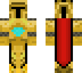 Golden Knight | Minecraft Skin