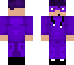 Purple tryhard | Minecraft Skin