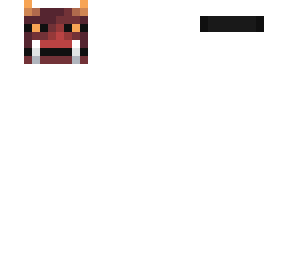 Red Oni Mask | Minecraft Skin