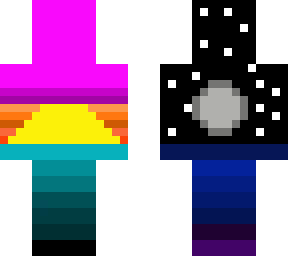 Sun and Moon | Minecraft Skin