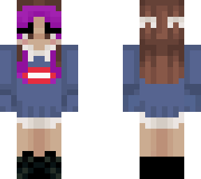 (recolor) indie girl georgenotfound sweater | Minecraft Skin