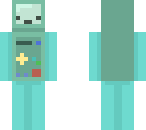 bmo from adventure time | Minecraft Skin