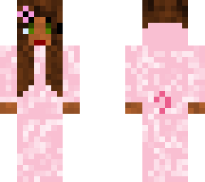 Cute Girl Pajamas | Minecraft Skin