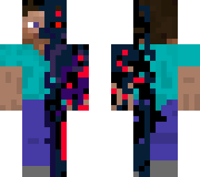 evil steve | Minecraft Skin