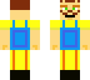 hello neighbor | Minecraft Skins