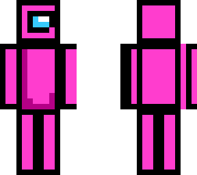 Pink Among Us Skin | Minecraft Skin