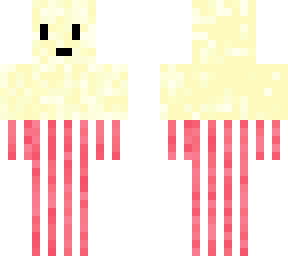 popcorn man | Minecraft Skin
