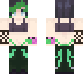 Raver girl | Minecraft Skin