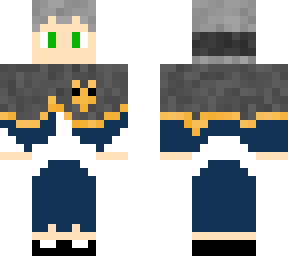Asta Black Clover | Minecraft Skin