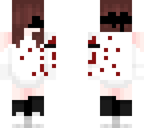 Bloody girl | Minecraft Skin