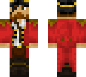 Captain Crook | Minecraft Skin