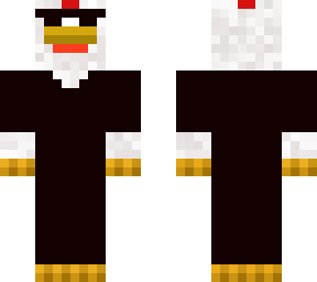 Chicken With Sunglasses | Minecraft Skins