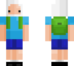 finn - Adventure Time | Minecraft Skin