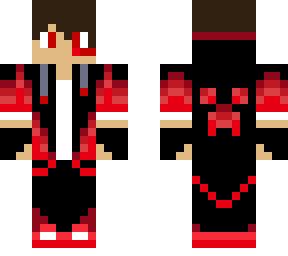 Fire Gamer Boy | Minecraft Skin