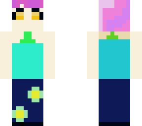 mermaid-human princess | Minecraft Skin