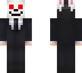 Rabbit mask suit | Minecraft Skin