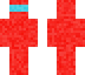 Red Crewmate | Minecraft Skin