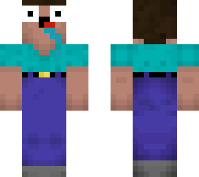 surprised noob | Minecraft Skin