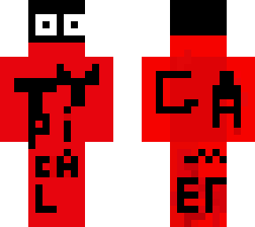 typical gamer | Minecraft Skin