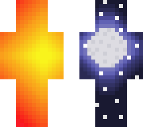 ~- Sun and Moon -~ | Minecraft Skin