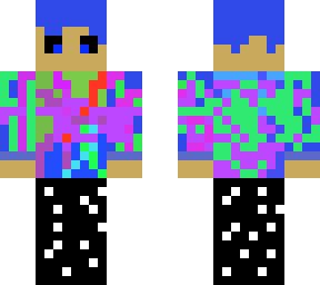 Boy Cool Blue V2 Minecraft Skins