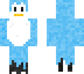 Blue Penguin | Minecraft Skin